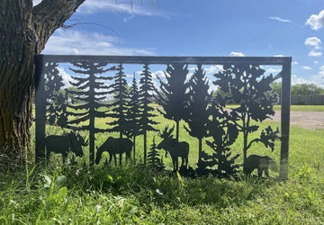 Decorative Rustic Metal Panels – Wood & Metal By Dao