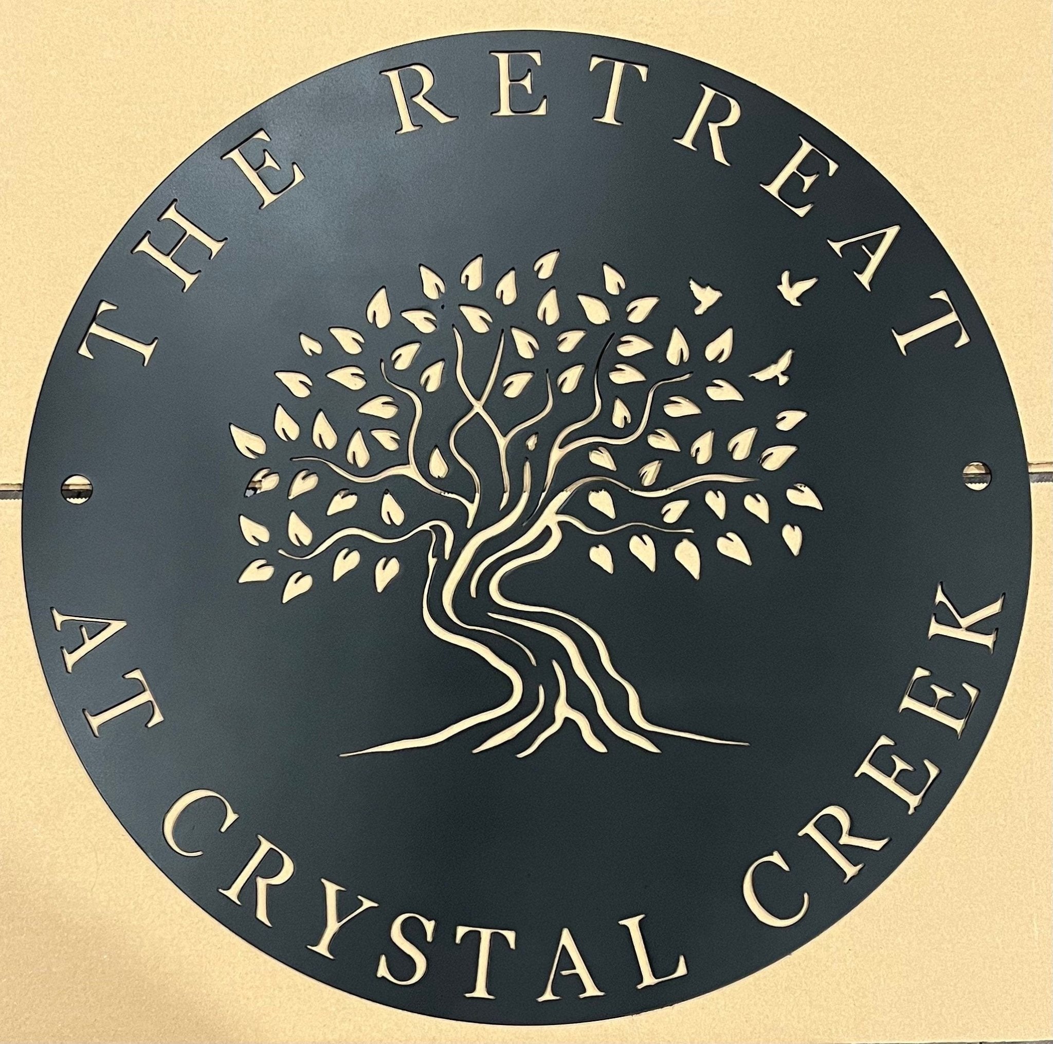 Custom Metal Sign, Logo Metal Sign, Business Metal Sign, Storefront ...